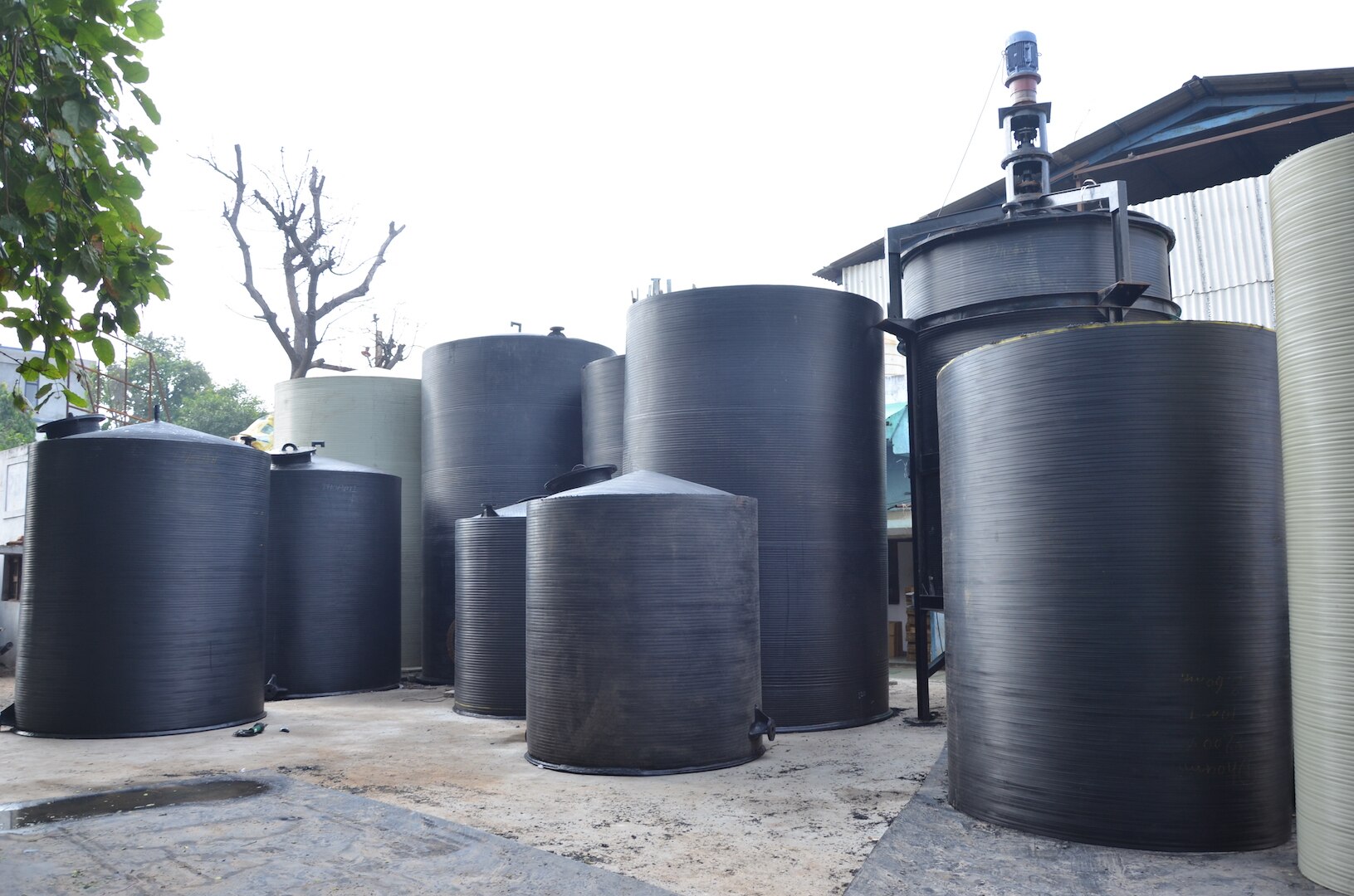 HDPE / PP Spiral Vessel / Reactor - SunFiber